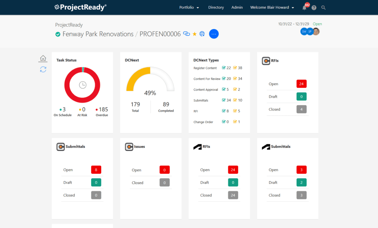 Project Information Management for the AECO – ProjectReady